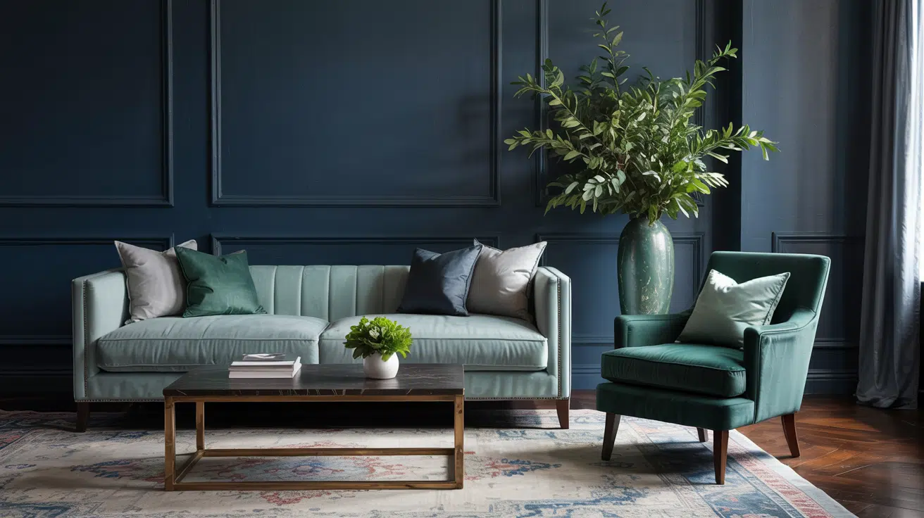 Blue and Green Living Room: Inspirations for Every Style - A House in ...