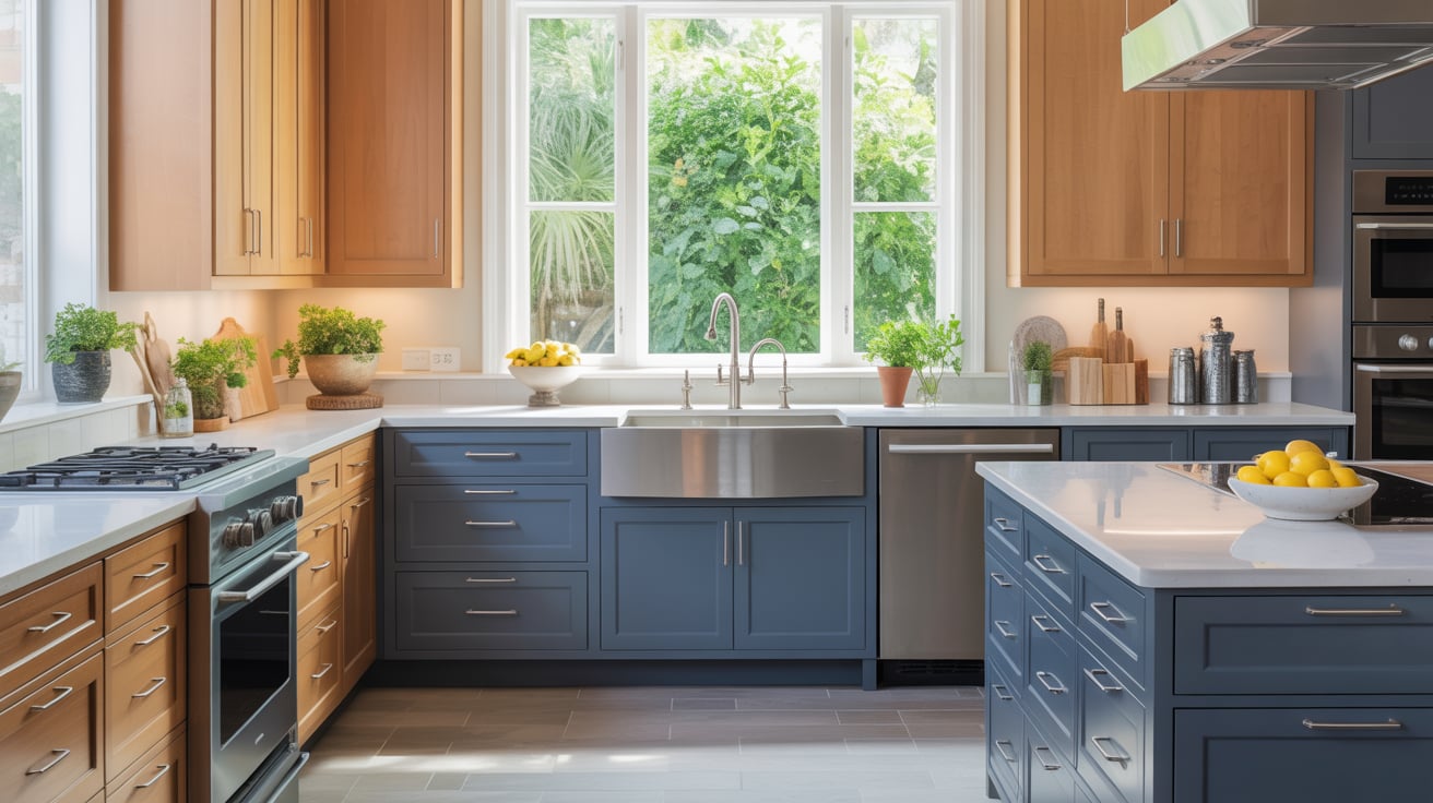 31 Two Toned Kitchen Cabinets for Every Style - A House in the Hills