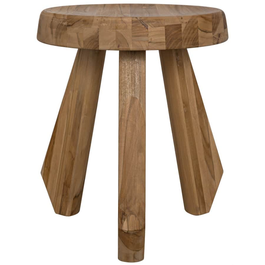 16 Best Rustic Wooden Stools for Your Kitchen and Bathroom - A House in ...