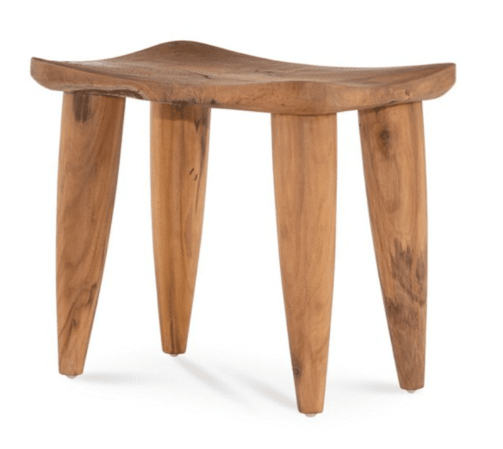 16 Best Rustic Wooden Stools for Your Kitchen and Bathroom - A House in ...