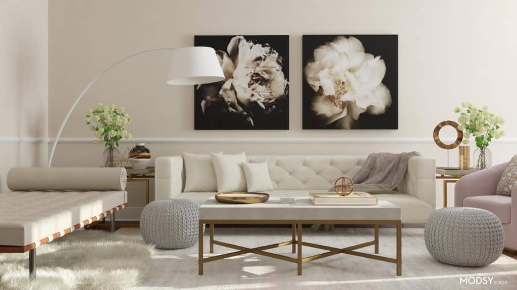 15 Stylish Decor Ideas for Your Glam Living Room - A House in the Hills