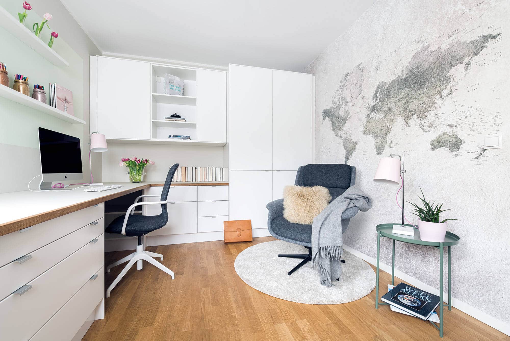 17 Scandinavian Style Home Office Decor Ideas - A House in the Hills