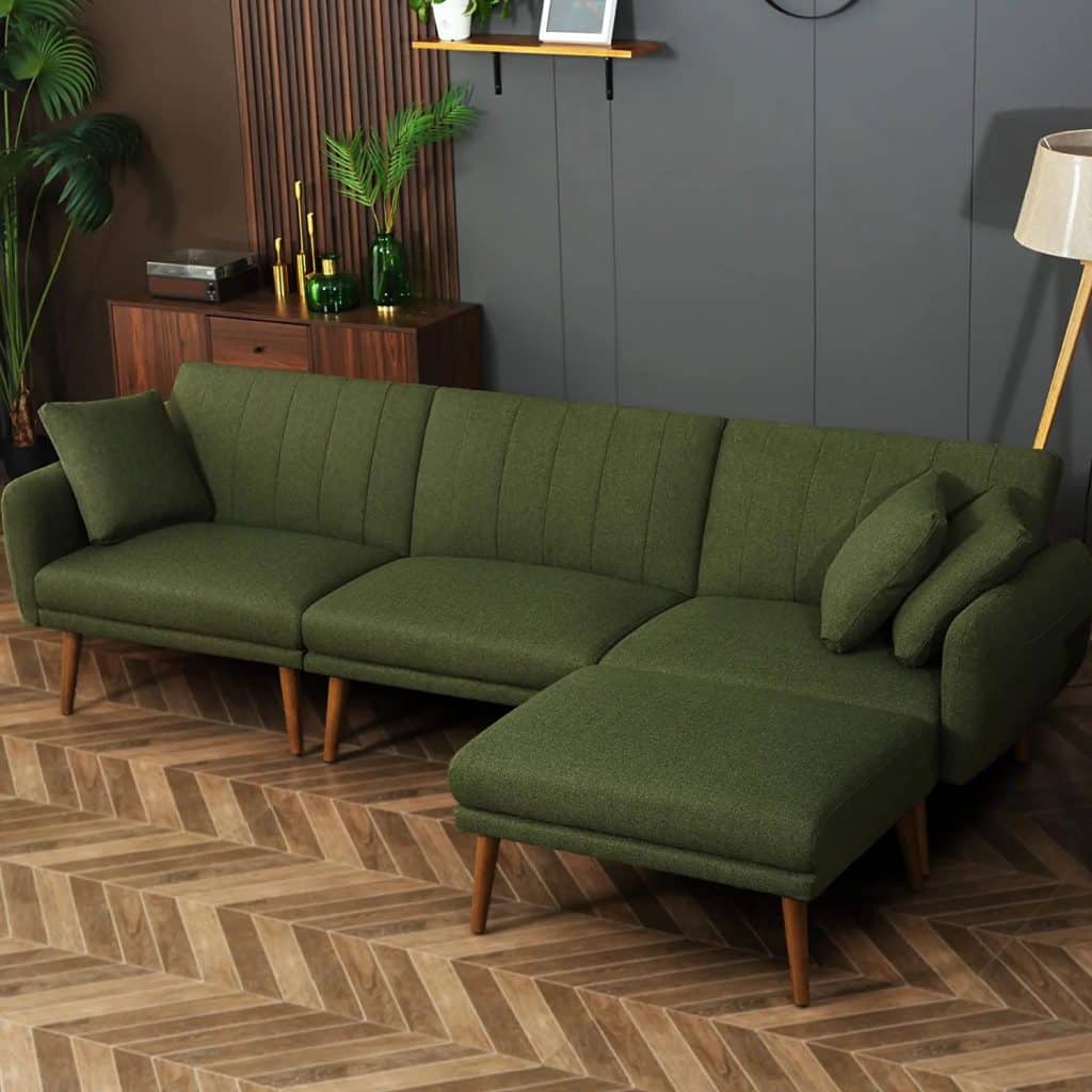 15 Best Green Sectional Sofas to Brighten Up Your Living Room - A House ...