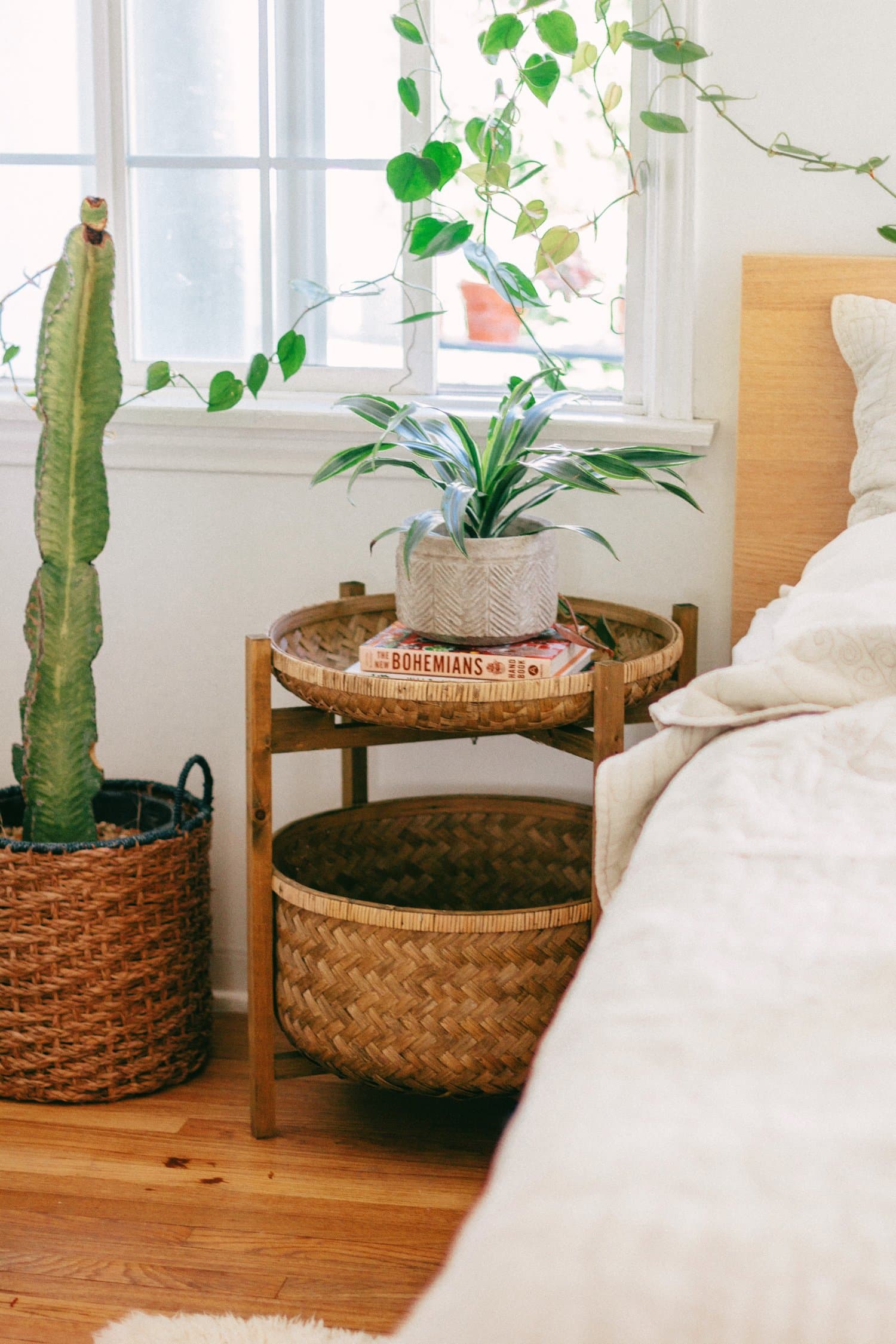 17 Bohemian Nightstands Perfect for a Boho Chic Bedroom - A House in ...