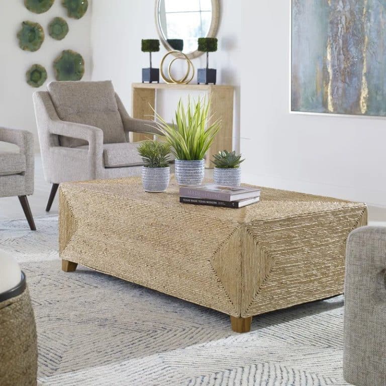 21 Coastal Coffee Tables to Uplift Your Beach Home's Living Room - A ...