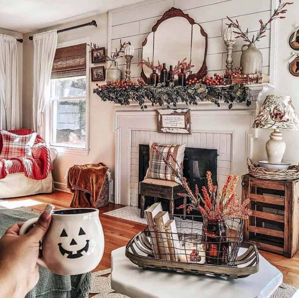18 Incredible Farmhouse Fall Decor Ideas for Your Dream Home - A House ...