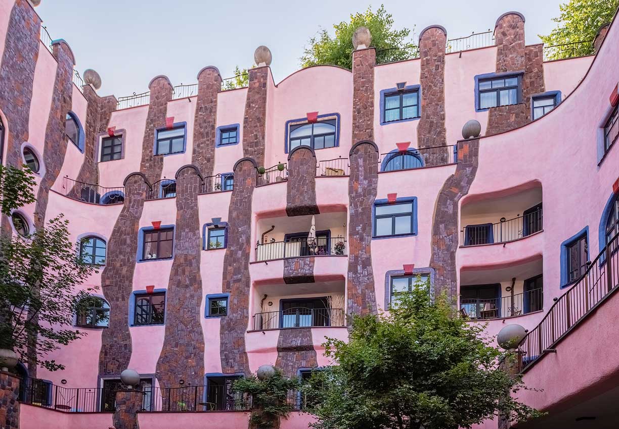 18 Spectacular Pink Houses from Around the World - A House in the Hills