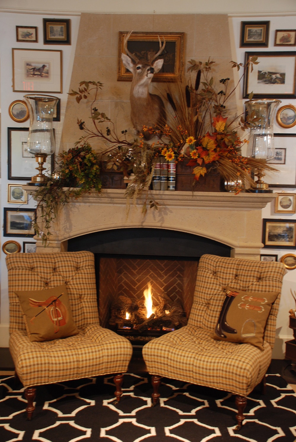10 French Country Fireplace Mantel Decor Ideas - A House in the Hills