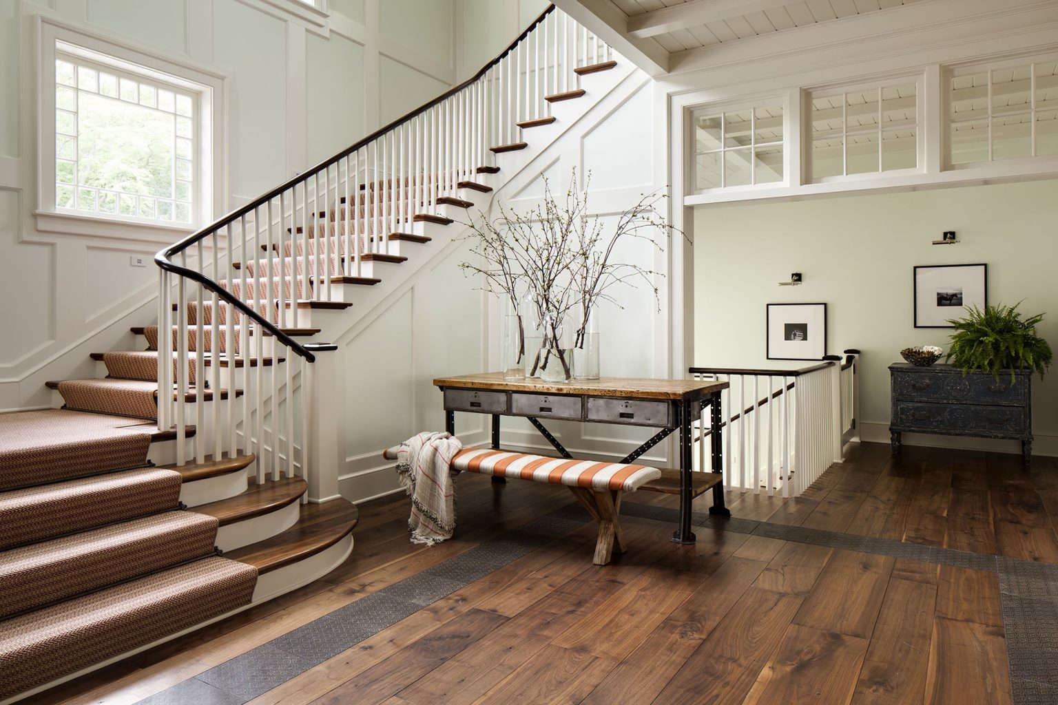 27 Farmhouse Staircase Ideas for Your Home - A House in the Hills
