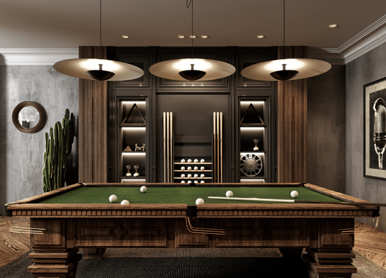 10 Beautiful Billiard Rooms Where You Can Play in Style - A House in ...
