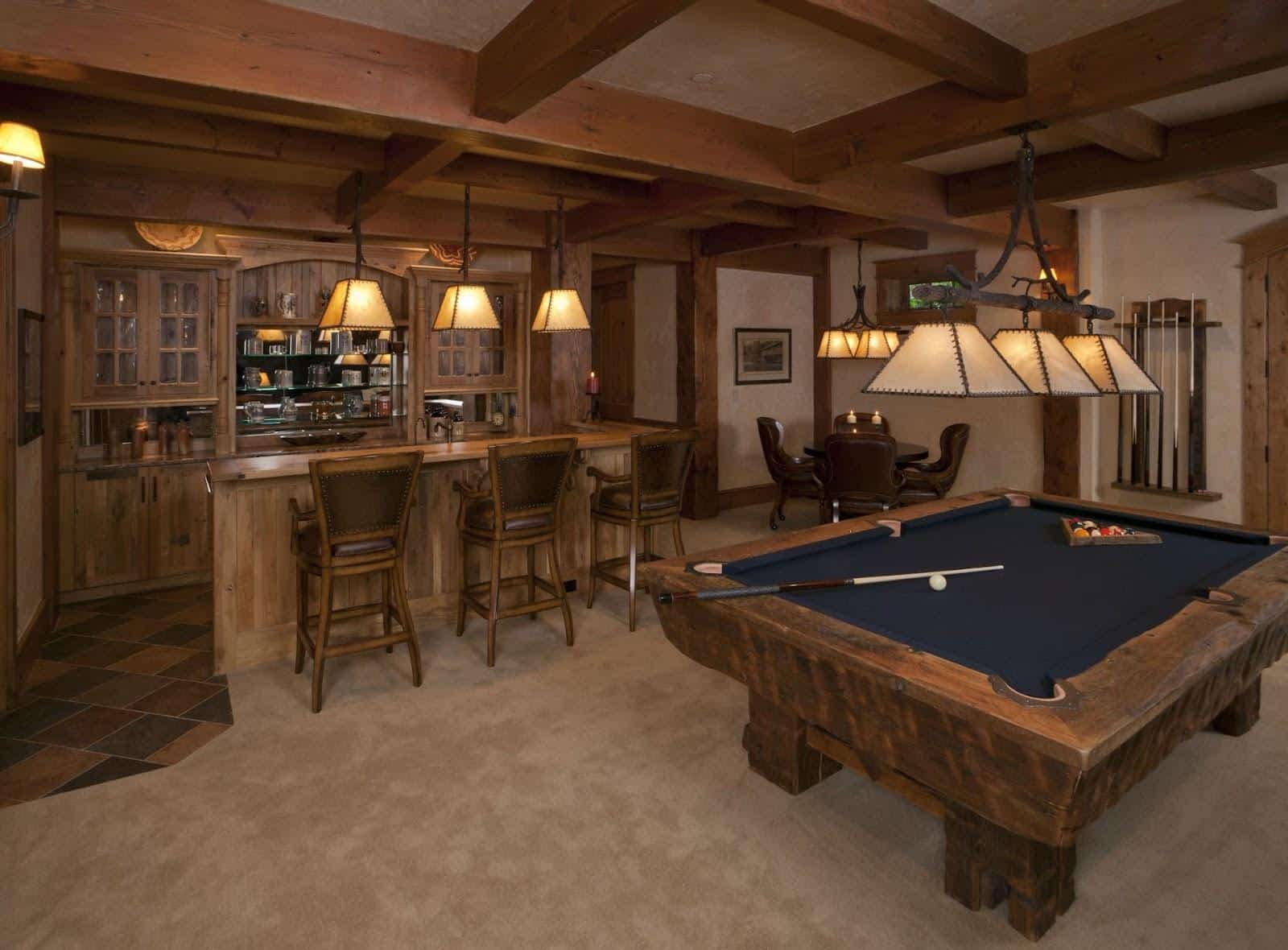 10 Beautiful Billiard Rooms Where You Can Play in Style - A House in ...