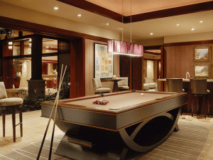 10 Beautiful Billiard Rooms Where You Can Play in Style - A House in ...