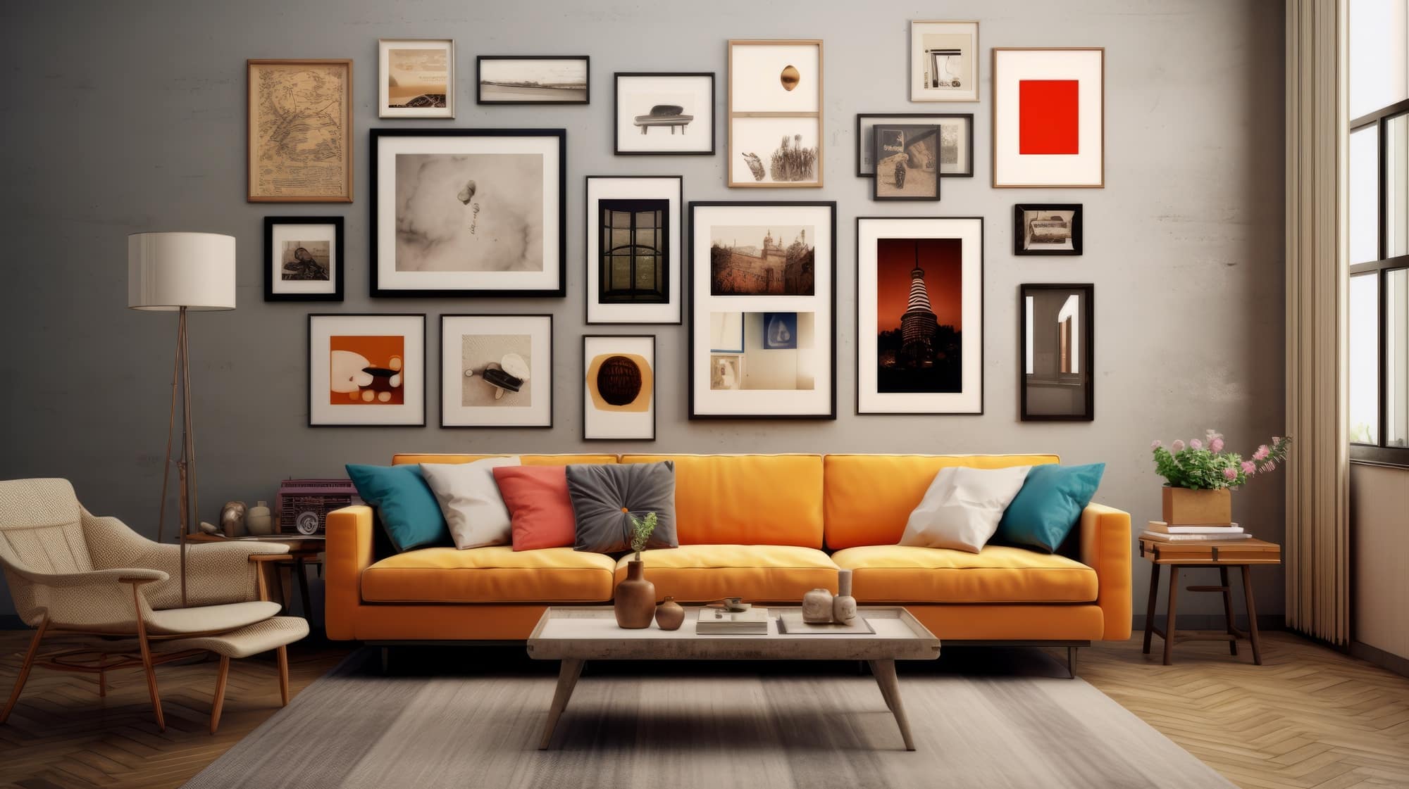 The Art Of Mixing And Matching Wall Decor Elements - A House in the Hills