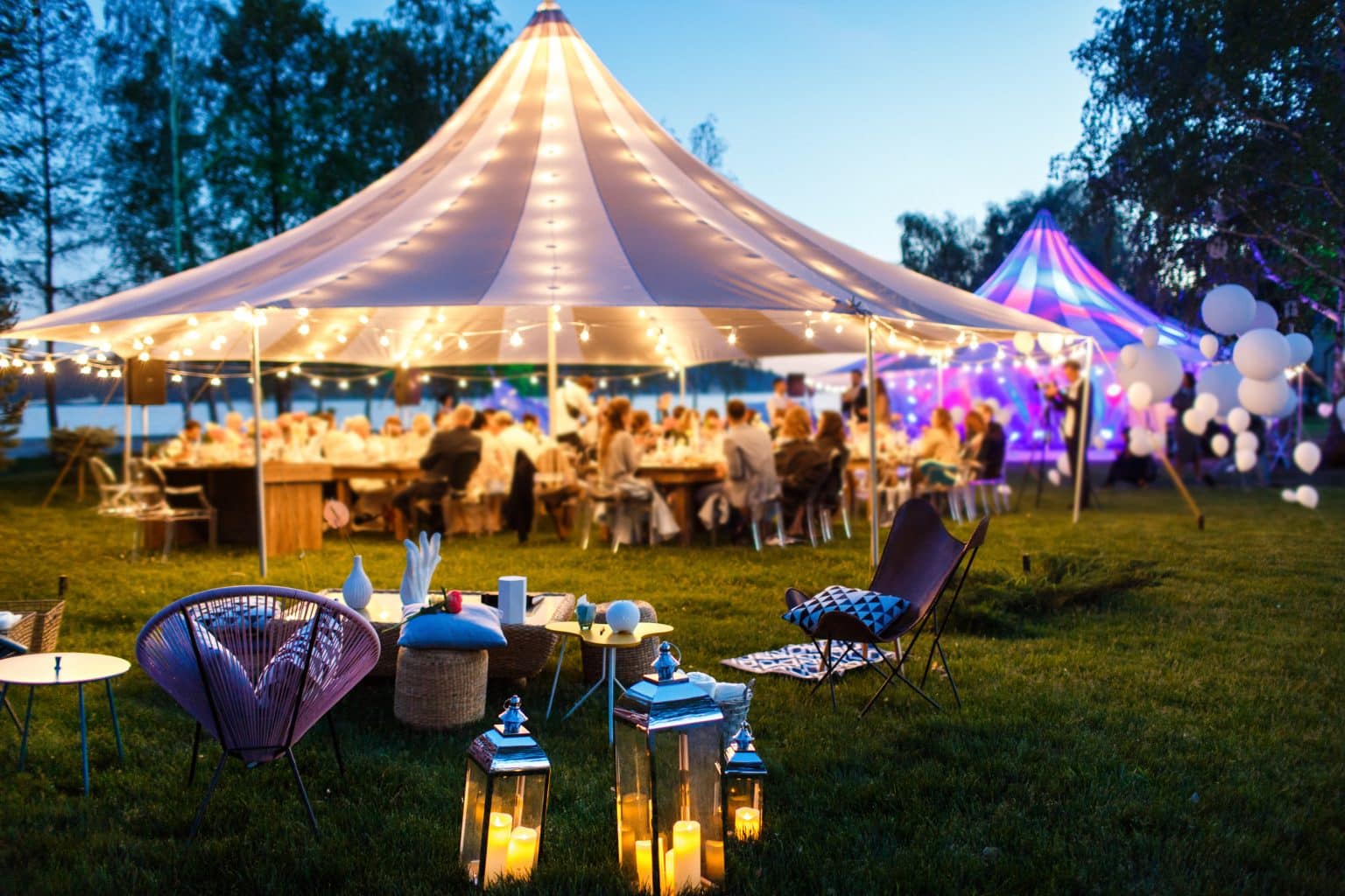 How to Choose the Perfect Backyard Party Tents for Your Event - A House ...