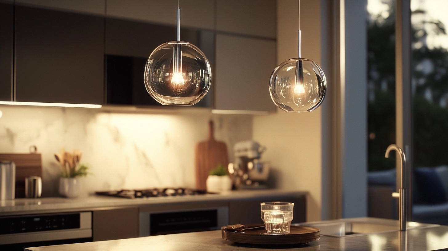 12 Stylish Lighting Options for Compact Kitchens - A House in the Hills