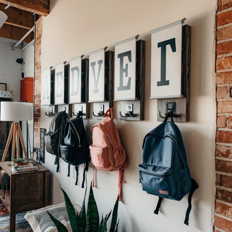 How to Store Backpacks: 15 Storage Solutions and Tips - A House in the ...