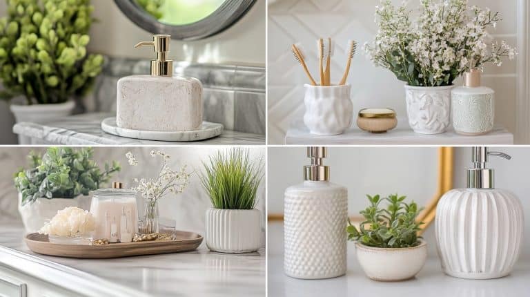 17 Stylish Bathroom Counter Decor Ideas for Every Space - A House in ...