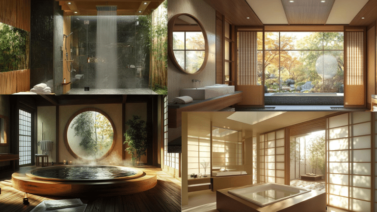 15 Japanese Bathroom Layout Ideas for a Serene Space - A House in the Hills