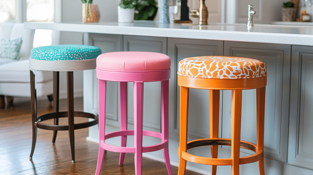 Bar Stool Makeover: Tips and Tricks for a New Look - A House in the Hills