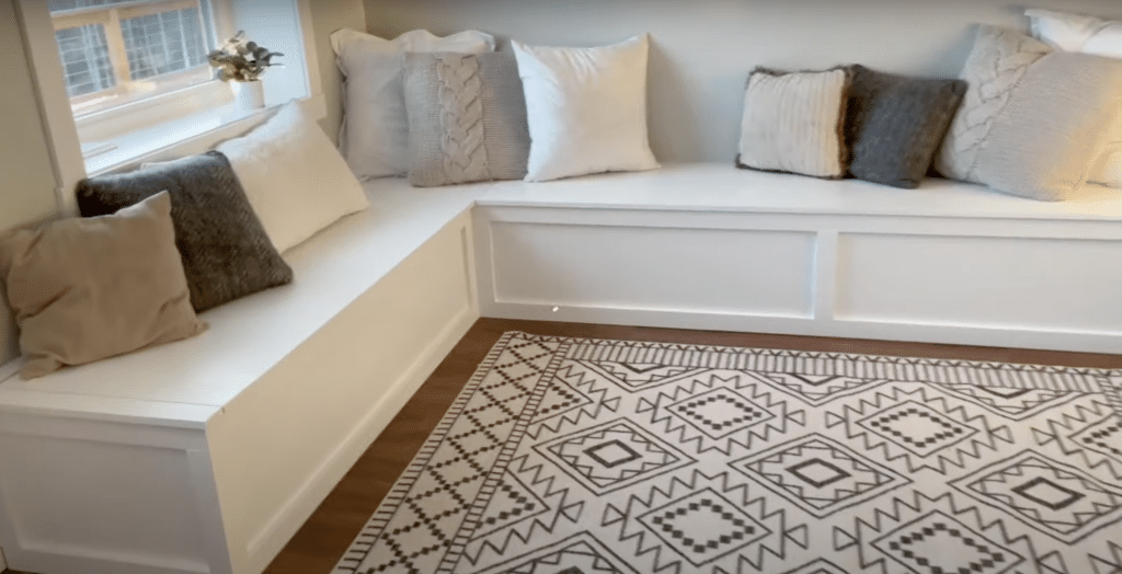 How to Build Your Own DIY Banquette Seating - A House in the Hills