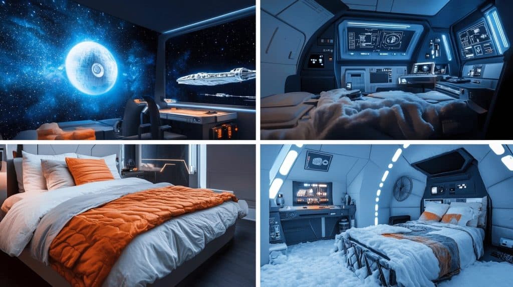 21 Creative Star Wars Bedroom Ideas for Fans - A House in the Hills