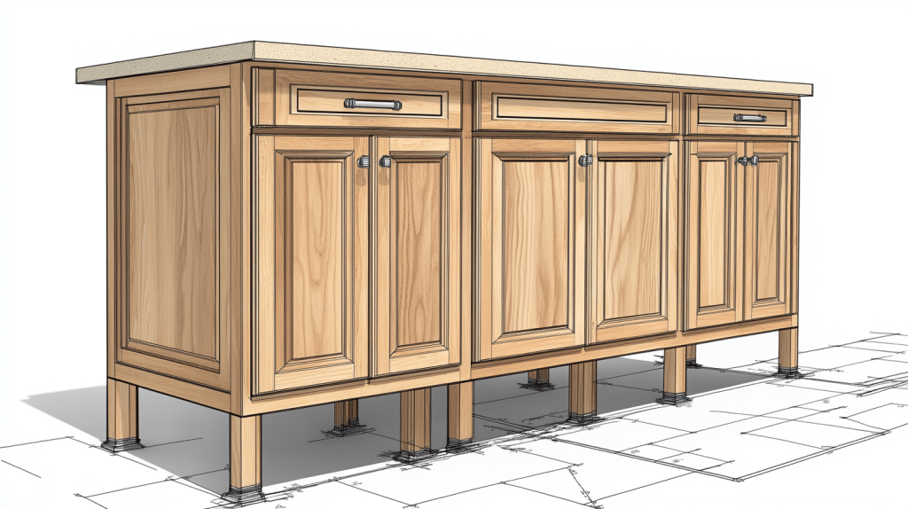 How to Build Base Cabinet (With PDF Plans) - A House in the Hills