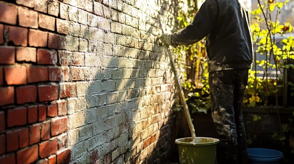 How to Limewash Brick of Your Home Exterior Like a Pro - A House in the ...