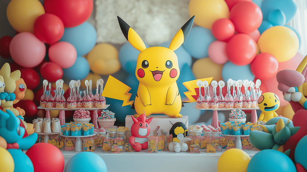 Pokémon-Themed Party Ideas: Activities, Decor, and Treats - A House in ...