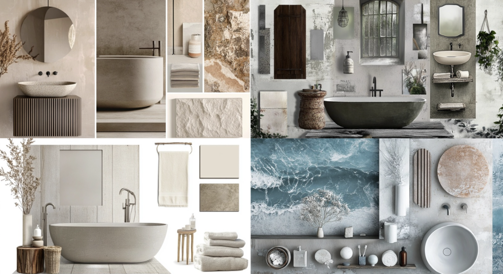 Creating a Functional Bathroom Mood Board - A House in the Hills