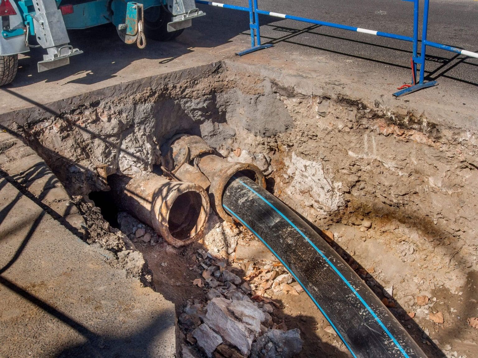 What Is Trenchless Sewer Line Repair? - A House in the Hills