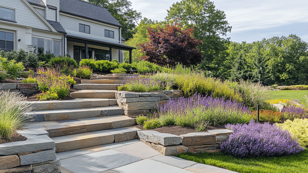 A DIY Guide to Build Natural Stone Steps - A House in the Hills