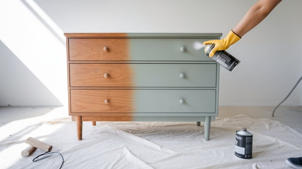 Spray Paint Your Furniture Like a Pro: A Complete Tutorial - A House in ...