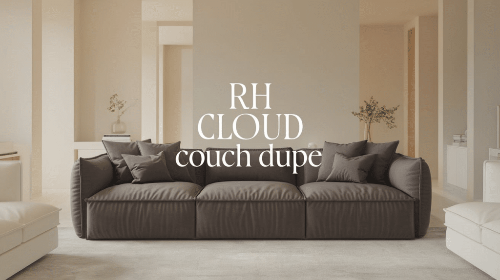 15 RH Cloud Couch Dupes for Comfort and Style on a Budget - A House in the Hills