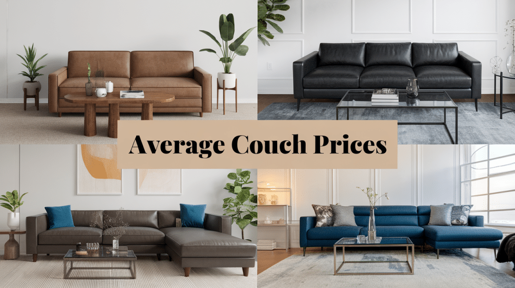 Average Couch Prices and How to Find the Best Deal - A House in the Hills