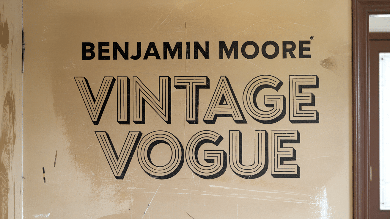 Reviewing Benjamin Moore Vintage Vogue - A House in the Hills