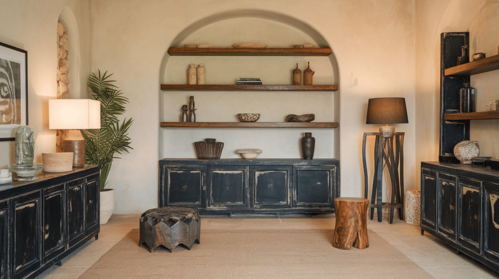 How to Achieve the Perfect Distressed Black Paint Finish? - A House in ...