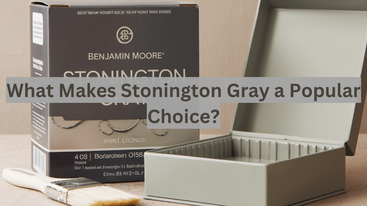 Reviewing Benjamin Moore Boothbay Gray (HC-165) - A House in the Hills