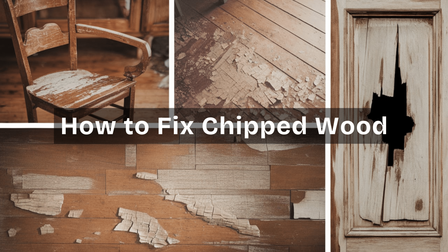 How to Fix Chipped Wood at Home? - A House in the Hills