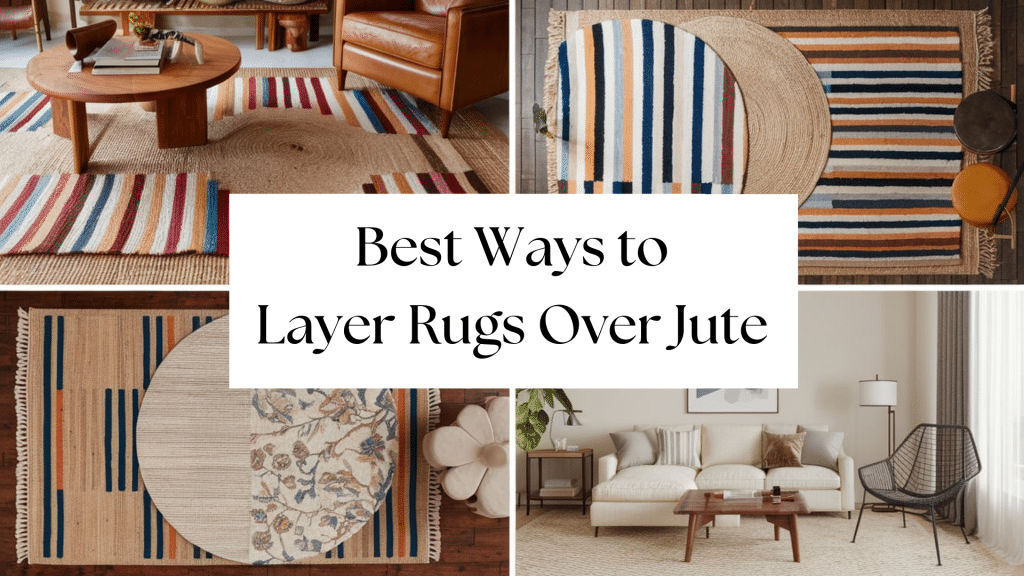 What are the Best Ways to Layer Rugs Over Jute? - A House in the Hills