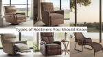 20 Types of Recliners You Need to Know About - A House in the Hills
