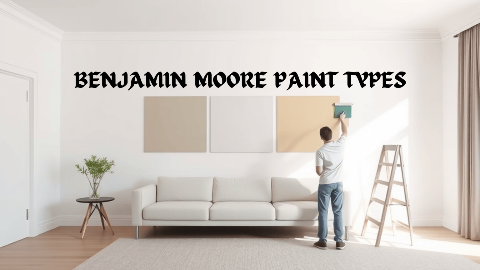 Benjamin Moore Paint Types Overview - A House in the Hills