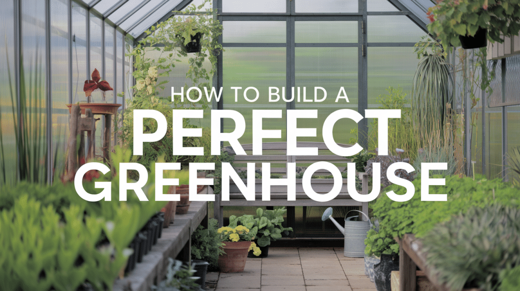 How to Build a Perfect Greenhouse: Designs and Ideas - A House in the Hills