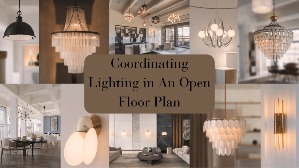How to Coordinate Lighting in an Open Floor Plan? - A House in the Hills