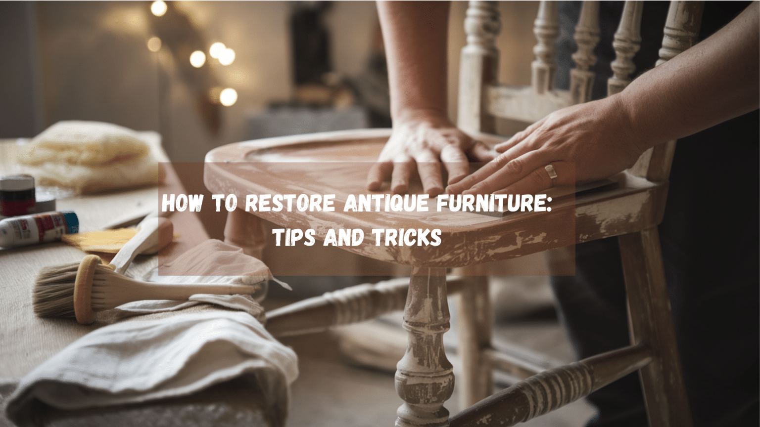 How to Restore Antique Furniture: Tips and Tricks - A House in the Hills