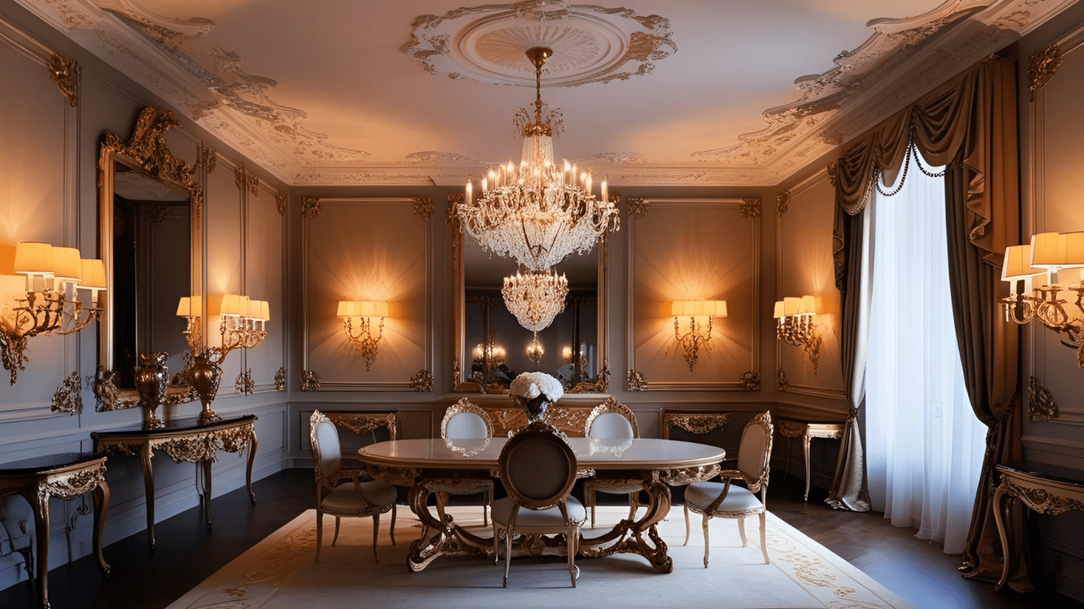 Modern Baroque Interiors: Easy Design Guide - A House in the Hills