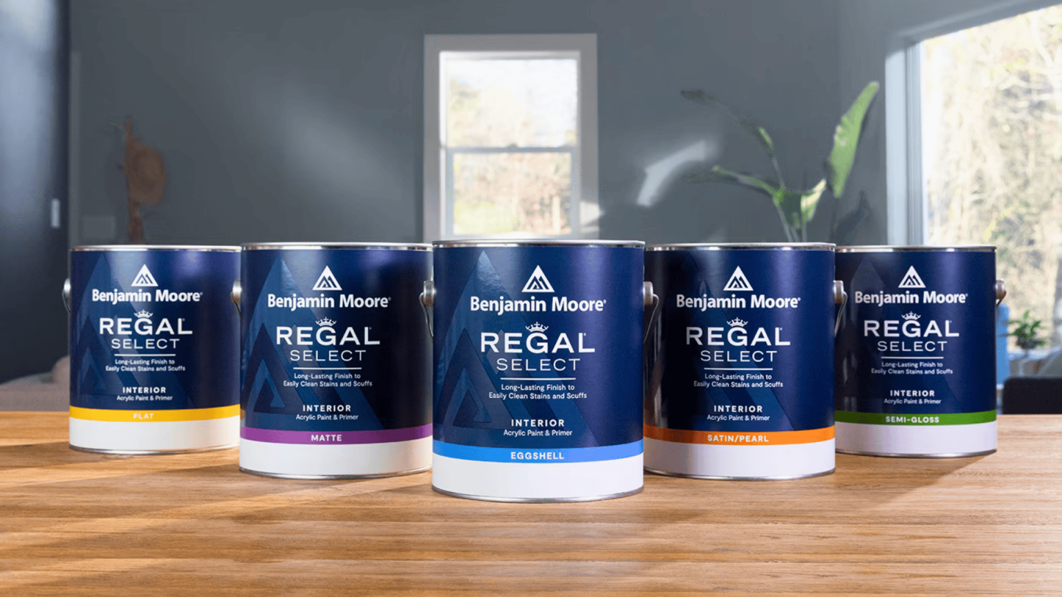 Benjamin Moore Paint Types Overview - A House in the Hills