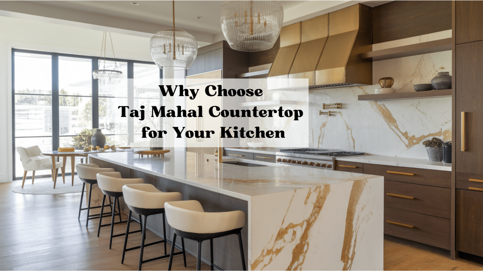 Why Choose Taj Mahal Countertop for Your Kitchen - A House in the Hills