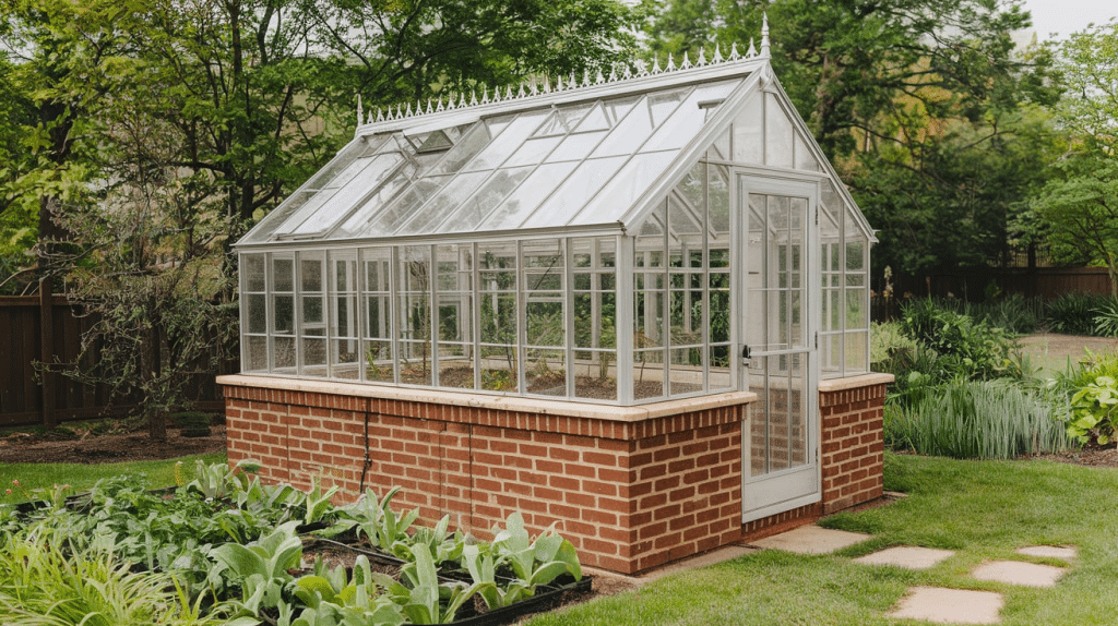Solid Brick Base Greenhouse: A Complete Guide - A House in the Hills