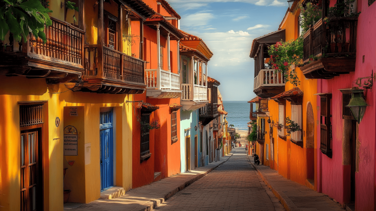 Colombia's Architecture and Popular Landmarks - A House in the Hills
