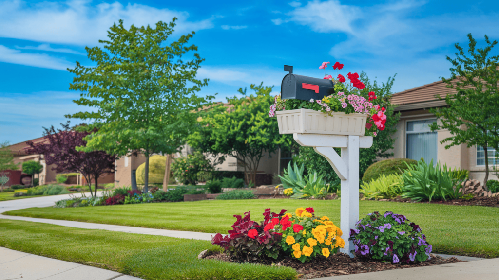 DIY Mailbox Post: Build Your Own - A House in the Hills